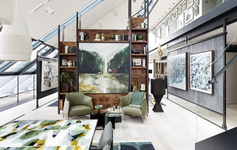 El diálogo entre diseño interior y arte por Studio Ashby - EXCLAMA